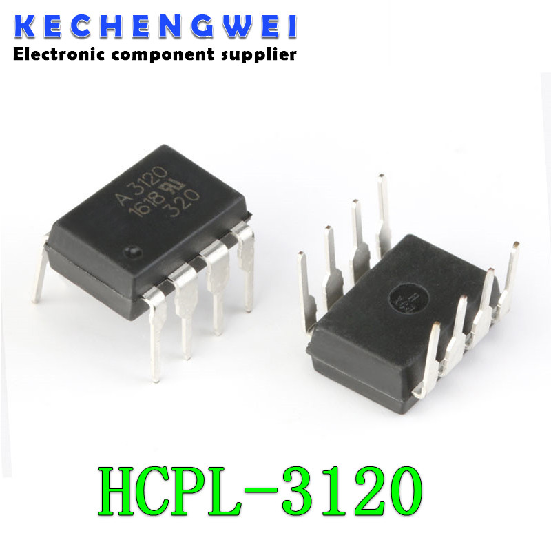10 ชิ้น/ล็อต HCPL3120 HCPL-3120 A3120 3120 DIP-8 FOD3120 HCPL 3120 ...