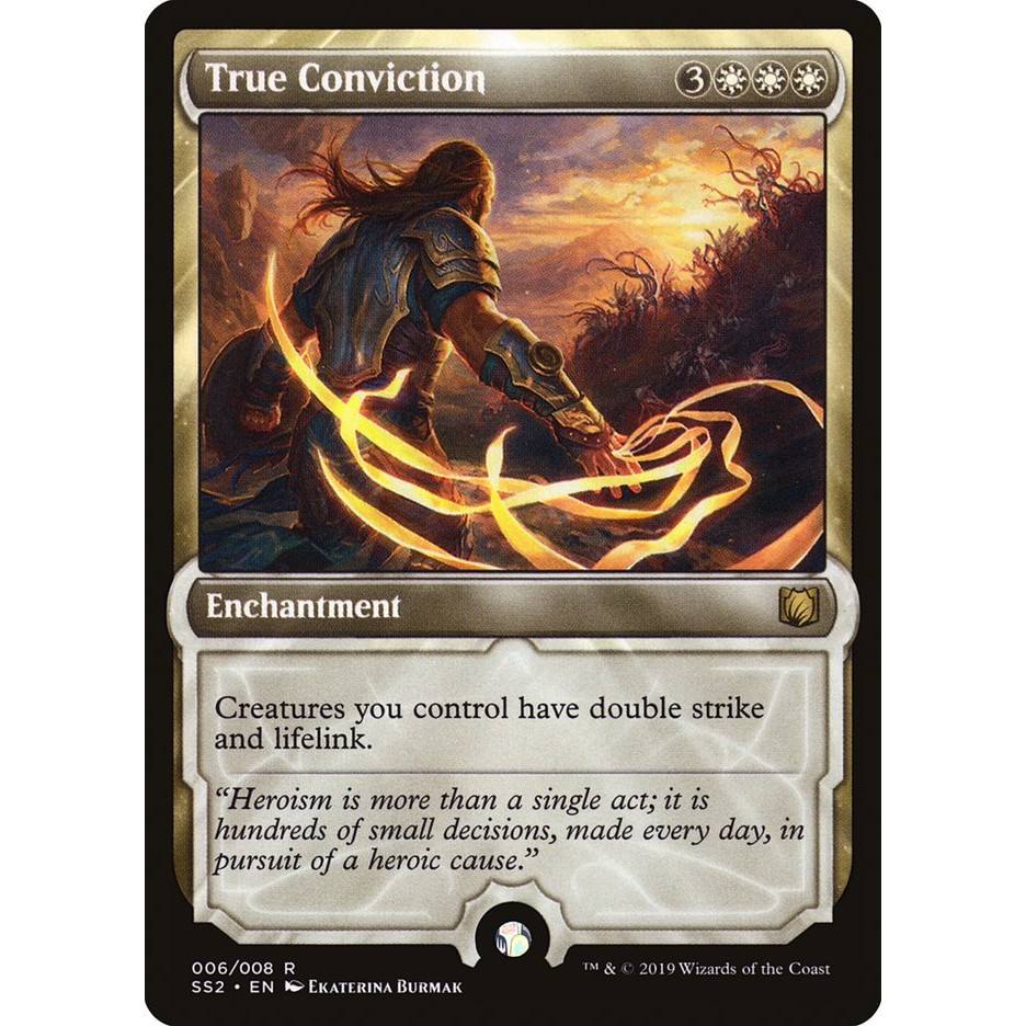 True Conviction การ์ด Magic the Gathering [MTG] ของแท้ | Shopee Thailand