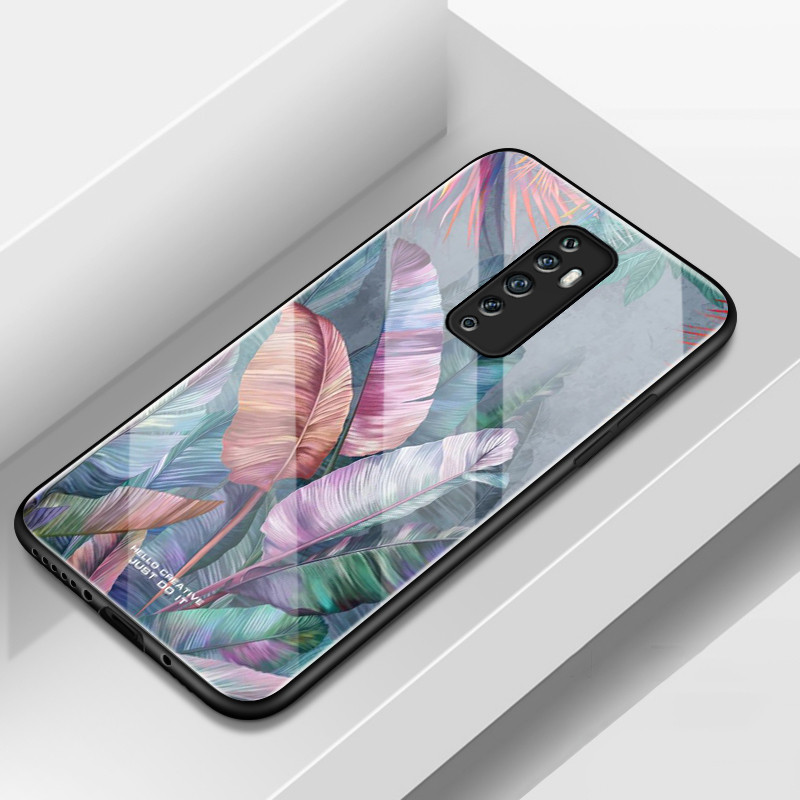 เคสสำหรับ OPPO Reno 2F Reno 2Z Reno 2 Reno เคสโทรศัพท์ขนเป็ดเปลือกแก้ว ...