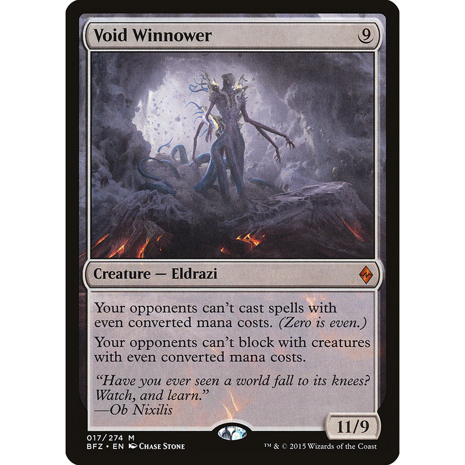 Void Winnower การ์ด Magic the Gathering [MTG] ของแท้ | Shopee Thailand