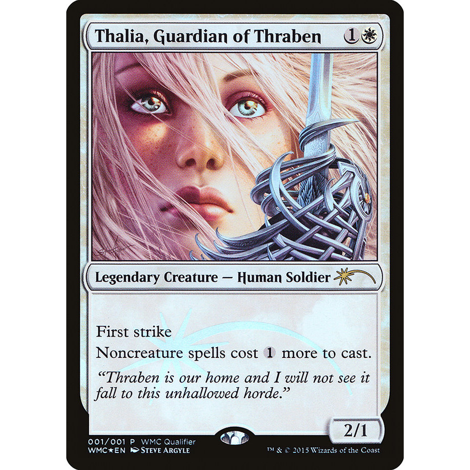 Thalia, Guardian of Thraben การ์ด Magic the Gathering [MTG] ของแท้ ...