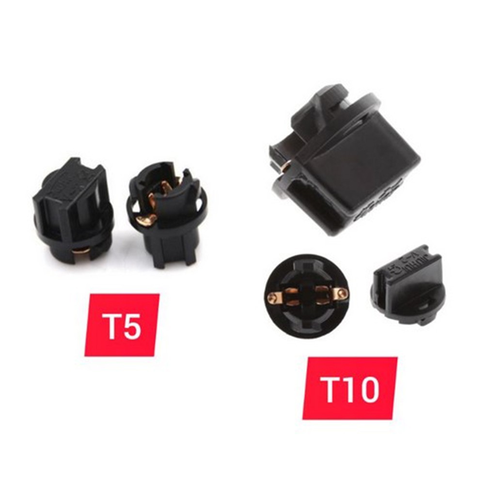 ⭐สต็อกพร้อม⭐ (1 ชิ้น) T5 และ T10 ซ็อกเก็ต Twisted Meter Cluster V2 Soket ผู้ถือหลอดไฟ | Shopee ...