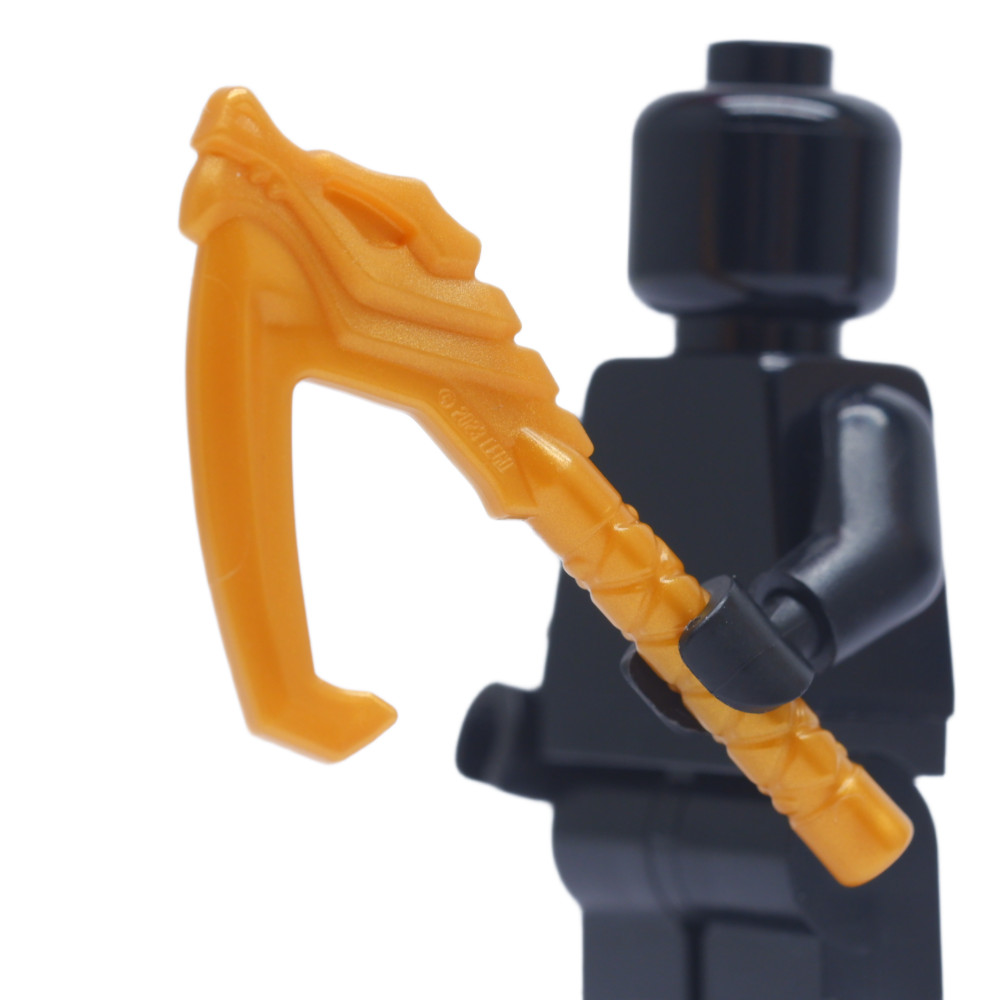 Ploybrick |ราคา/ชิ้น| WEAPON Gold Sickle Dragon Head | Shopee Thailand