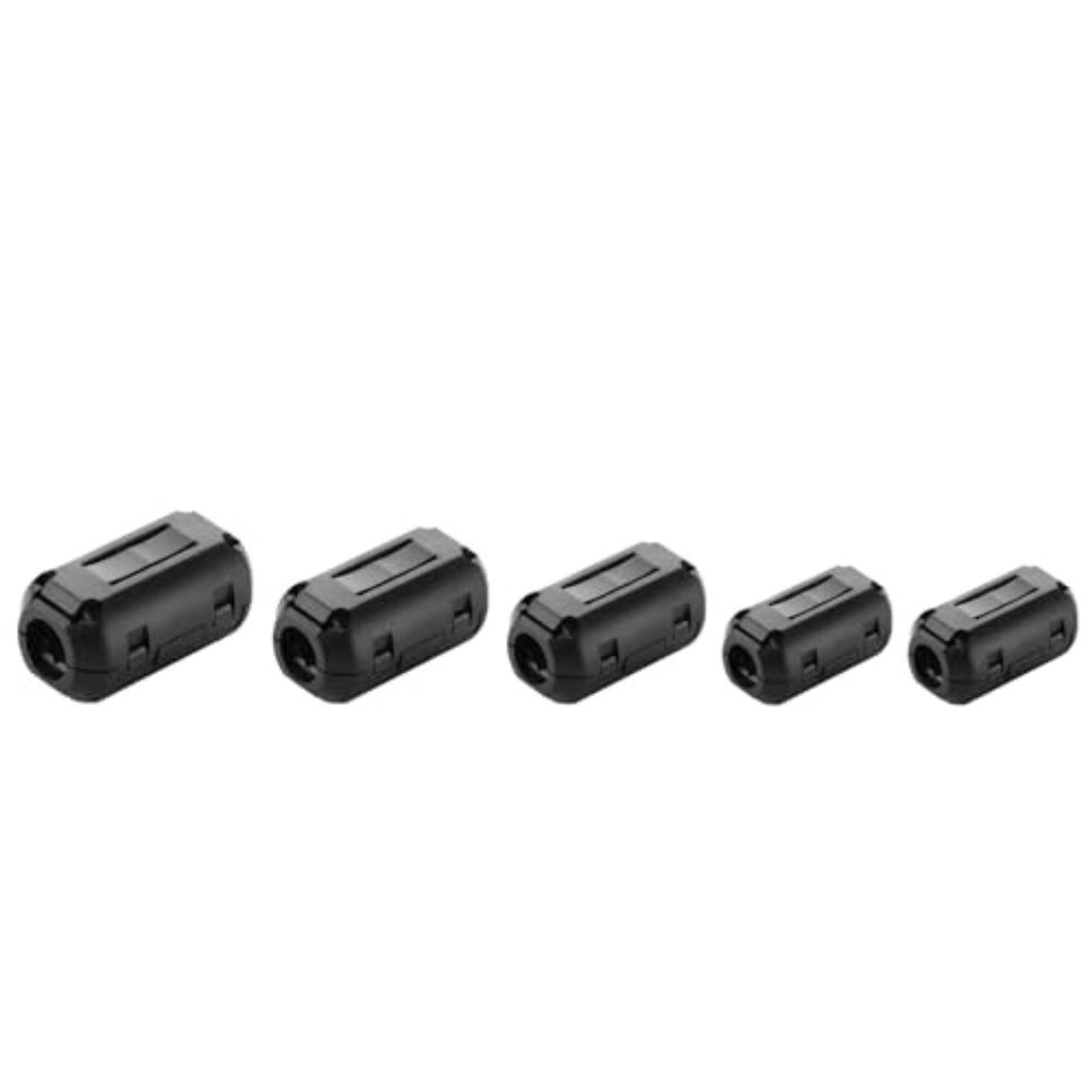 กาว. 28PCS Ferrite Bead Clip-On Ferrite Core RFI Noise Suppressor Black ...