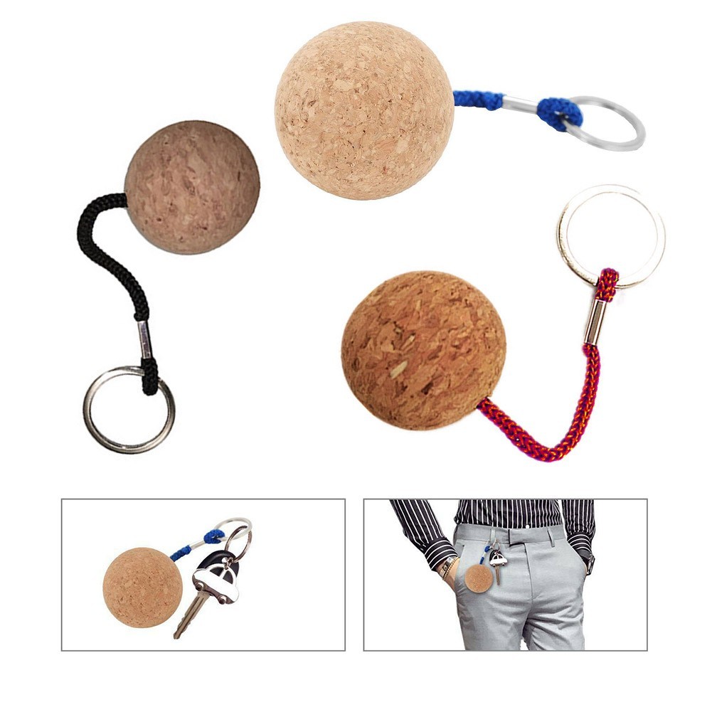 Cork Ball Key Ring แหวนลอยสำหรับเรือและกีฬาทางน้ำ เช่น Sailing และ ...