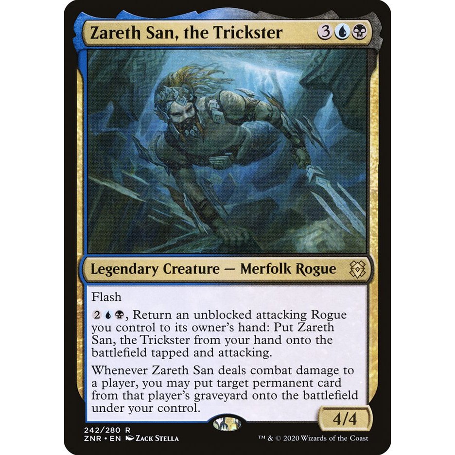 Zareth San, the Trickster การ์ด Magic the Gathering [MTG] ของแท้ ...