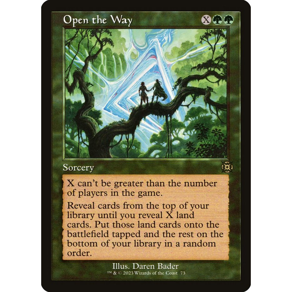 Open the Way การ์ด Magic the Gathering [MTG] ของแท้ | Shopee Thailand