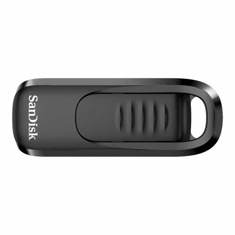 128 GB FLASH DRIVE (แฟลชไดร์ฟ) SANDISK ULTRA SLIDER USB TYPE-C - BLACK ...