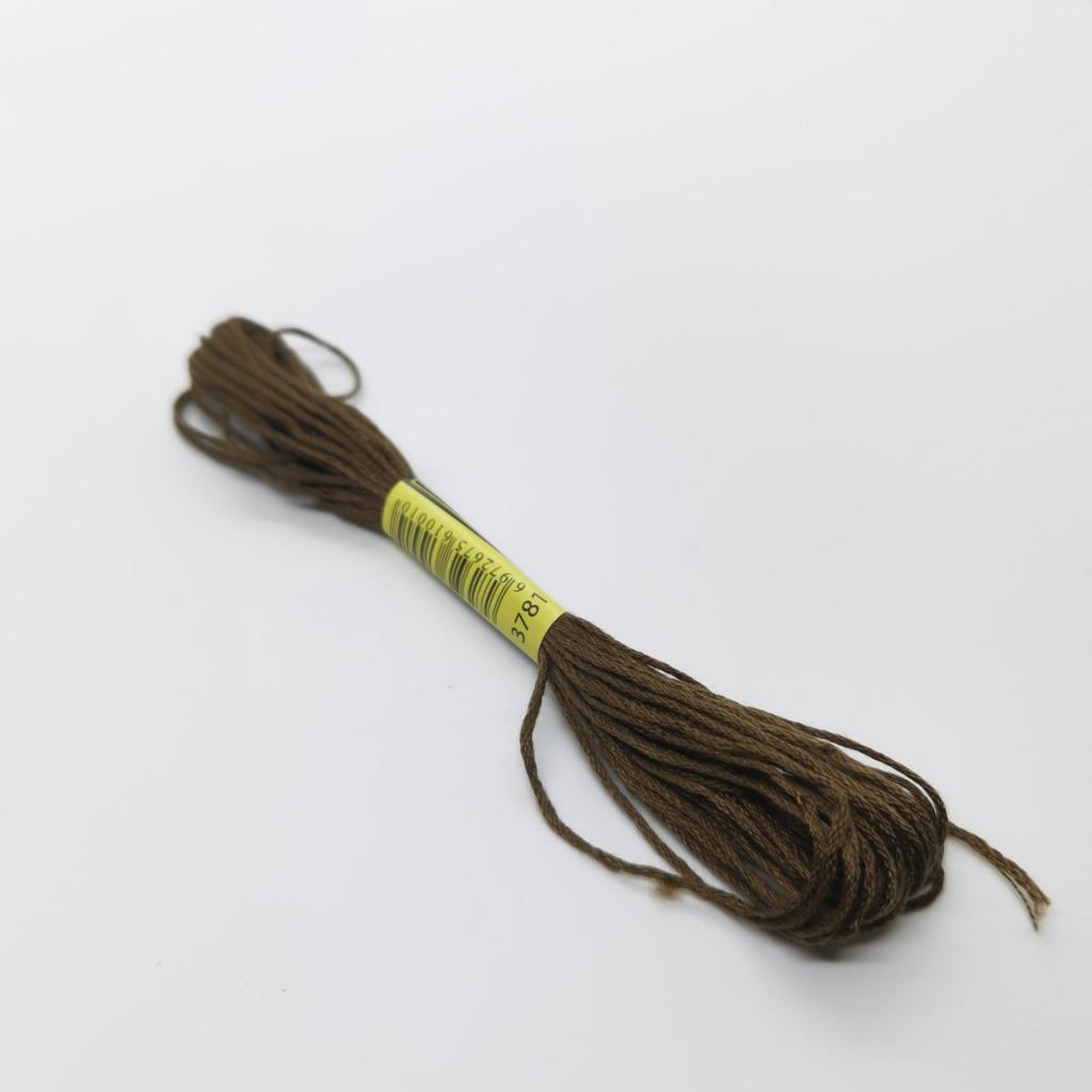 10 Skeins DMC สี 3781 Mocha Brown - เย็บปักถักร้อยสีเข้มไหมขัดฟันผ้า ...