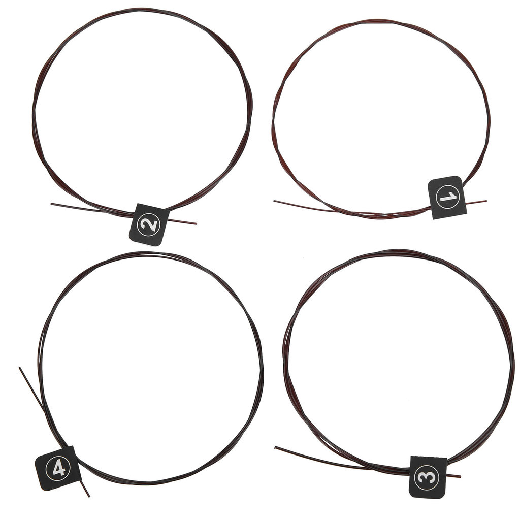 Spcrth 4 ชิ้น Fluorocarbon String Stringed เครื่องมือสําหรับกีตาร์หรือ ...
