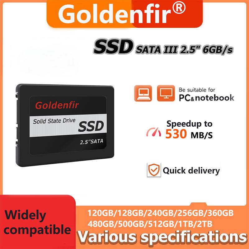 Goldenfir 2.5 SSD ภายใน 240GB 360GB 256GB 480GB 500GB 512GB 1TB สําหรับแล็ปท็อปเดสก์ท็อป ...
