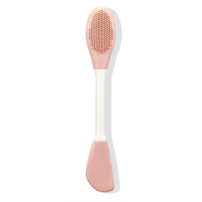1 ชิ้น Dual Head ซิลิโคนพอกหน้าแปรง Exfoliating Soft Head Scraper นวด ...