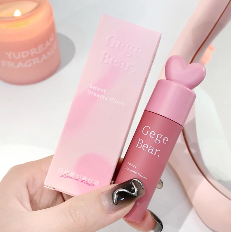 Gege bear Light Sweet Dream Blush Liquid Matte Natural Student ...