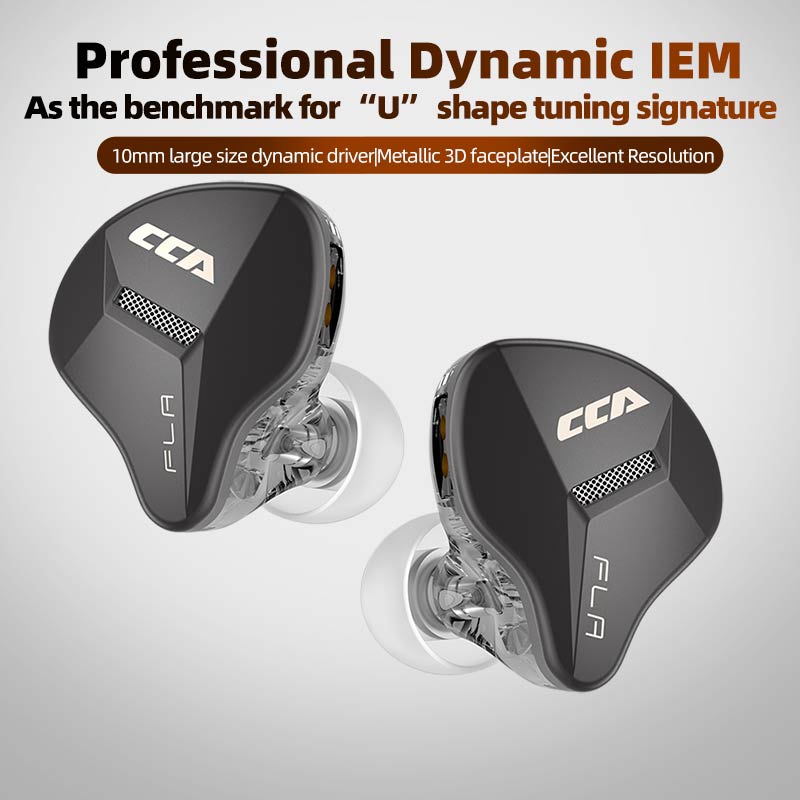 Cca FLA หูฟังอินเอียร์ แบบไดนามิก HIFI คุณภาพสูง สลับได้ DIY | Shopee ...