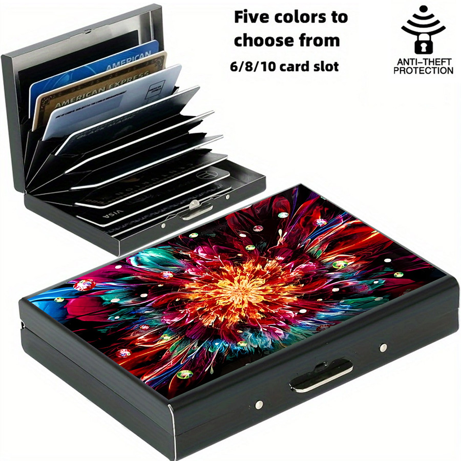 Rfid Blocking Credit Card Holders, Slim Metal Credit Card Case Wallet ...