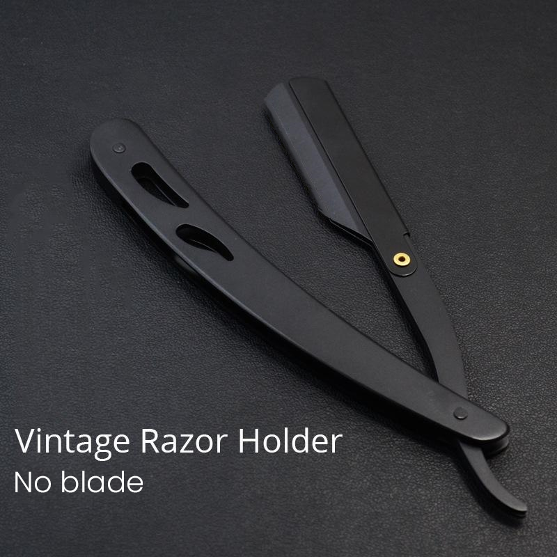 สีสัน Professional Manual Shaver Straight Edge Stainless Steel Sharp ...