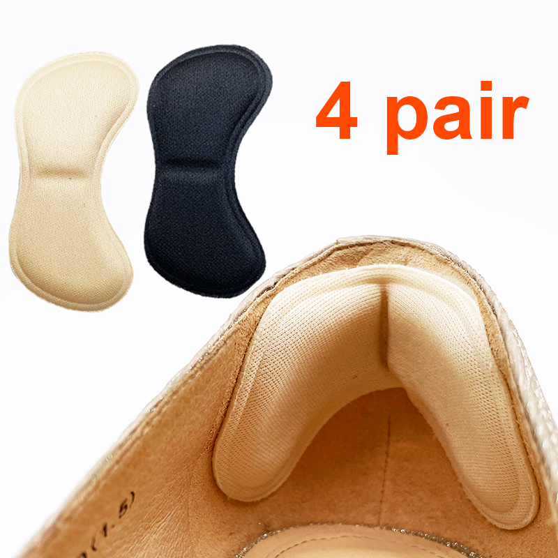 4 คู่ส้น Insoles Pads Patch Pain Relief Anti-wear เบาะฟุต Care Heel ...