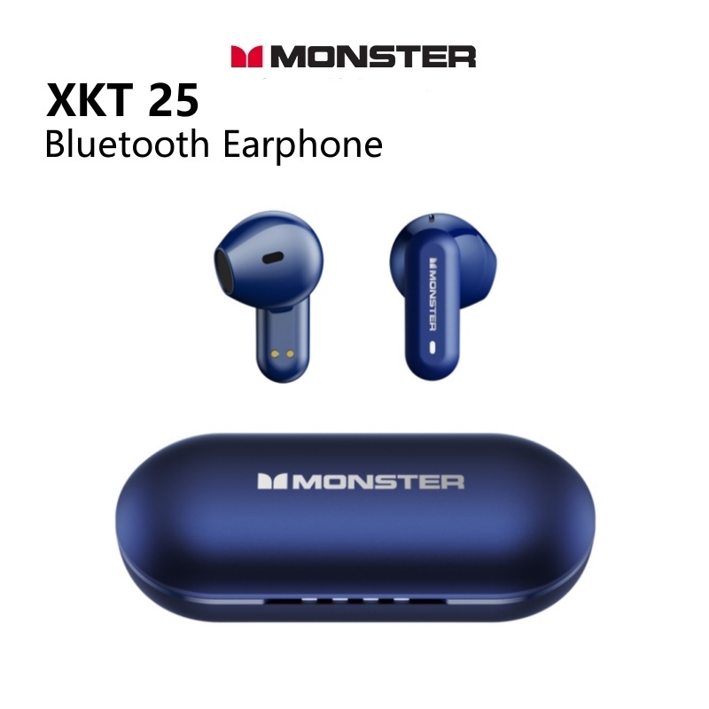 Monster Airmars XKT25 ชุดหูฟังสเตอริโอไร้สายบลูทูธ V5.4 IPX5 HIFI ความ ...