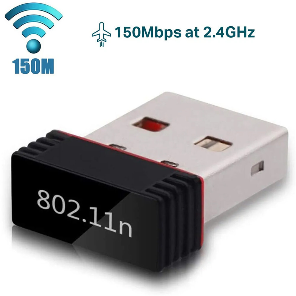 Rtl8188 150Mbps USB WiFi สําหรับ Raspberry Pi เดสก์ท็อปแล็ปท็อปพีซี ...