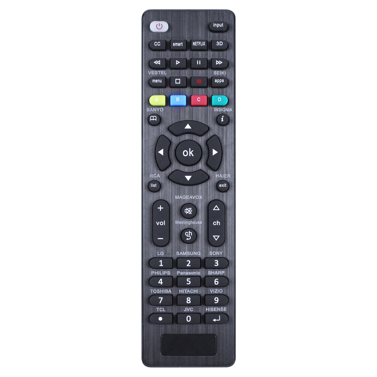 Rc-g006 รีโมตสมาร์ททีวี สําหรับ LG Samsung TCL Philips Vizio Sharp Sony ...