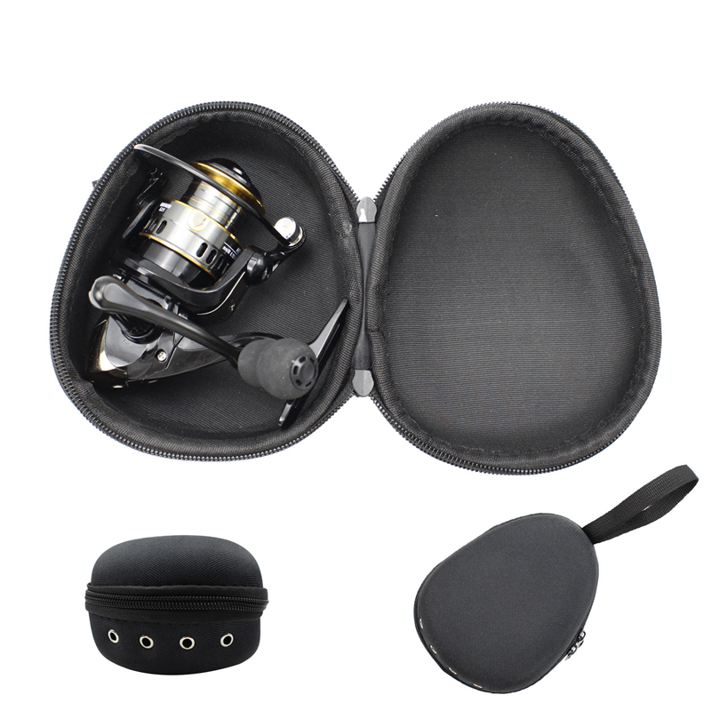 แบบพกพา EVA ตกปลา Reel กระเป๋าป้องกันกรณีสําหรับกลอง/ปั่น/ขวา Reel ...