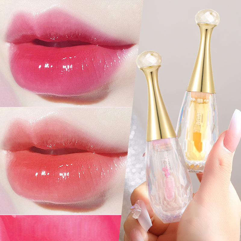 Crystal Clear Color-Changing Lip Gloss Moisturizing Moisturizing Long ...