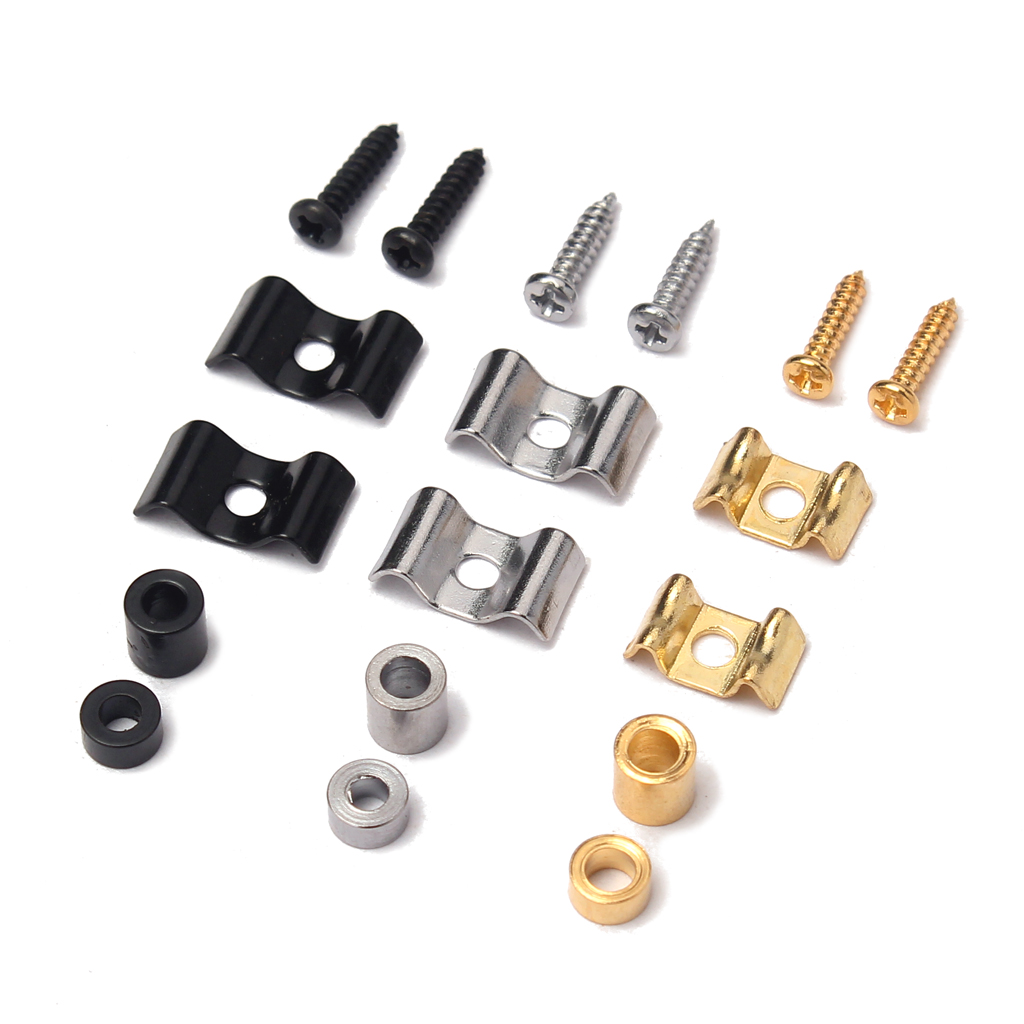 1 ชุดกีตาร์ String Trees String Retainer Guides พร้อม Spacer สกรู Strat ...
