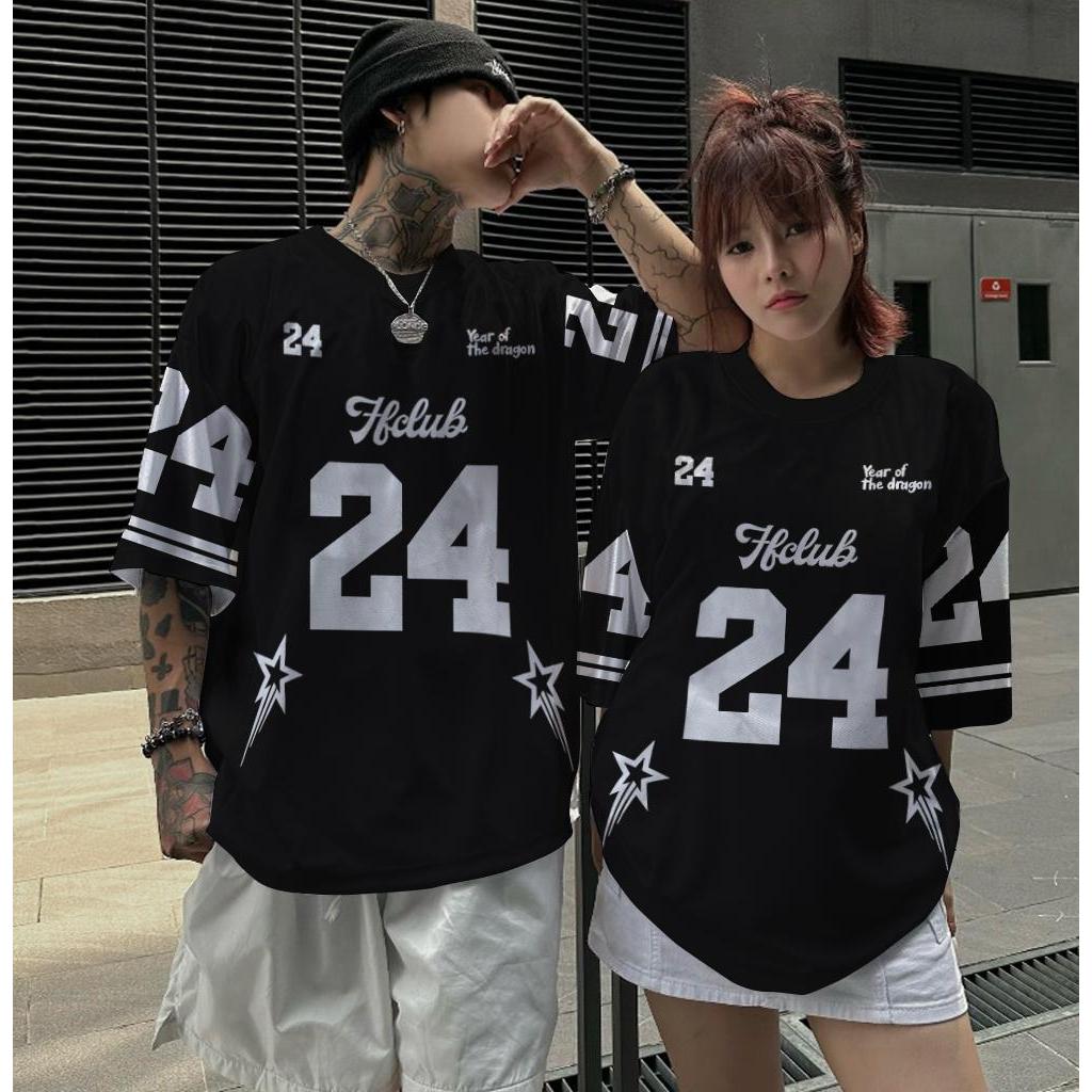 American High Street Hip Hop Jersey Tops O คอหลวมผู้ชายและผู้หญิงสบายๆ ...