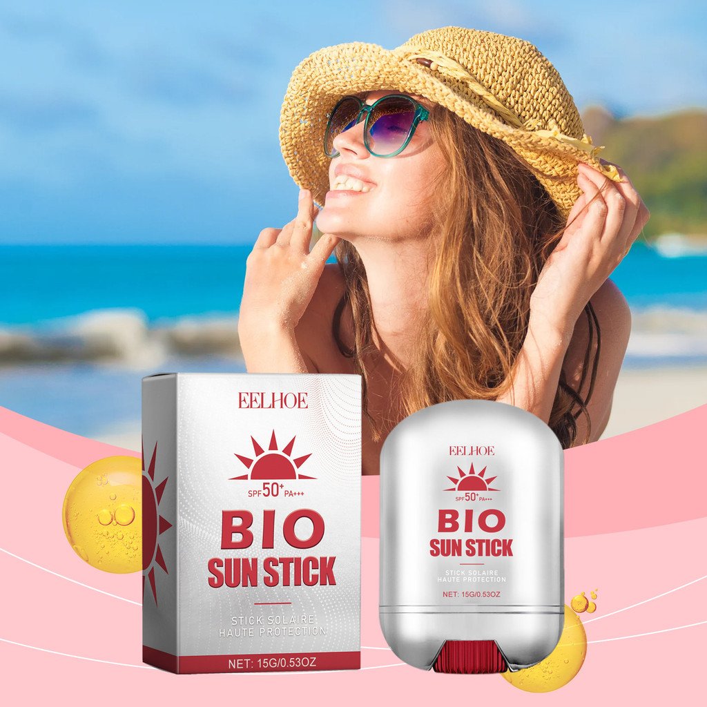Eelhoe Bio Sun Stick ฤดูร้อนกลางแจ้ง Skin Protection Sun Protection ...