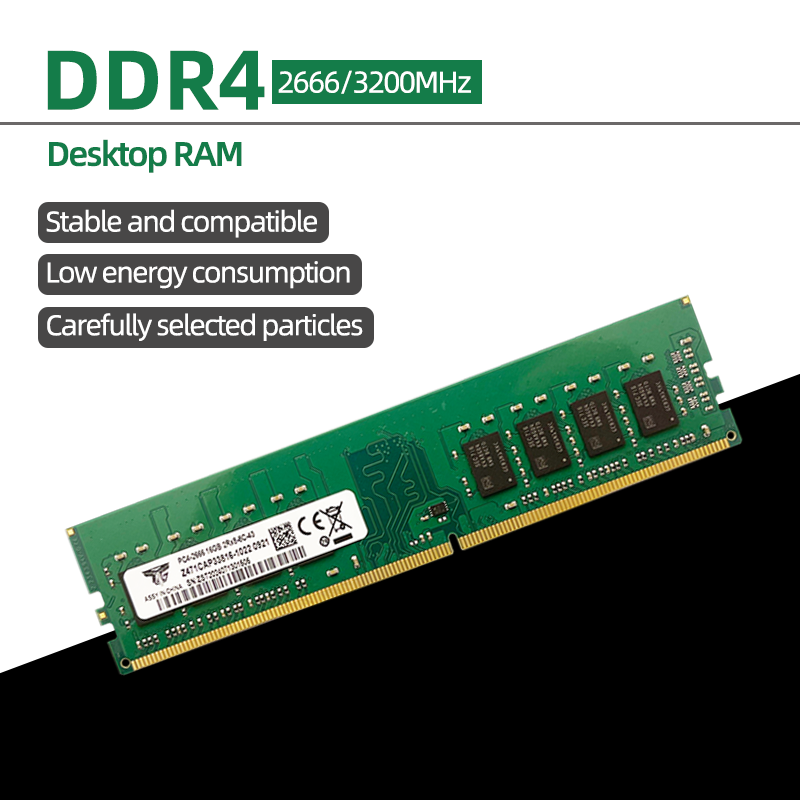 Ddr4 4/8GB/16G หน่วยความจําคอมพิวเตอร์เดสก์ท็อป Ram D3 1333MHz 1600MHz ...