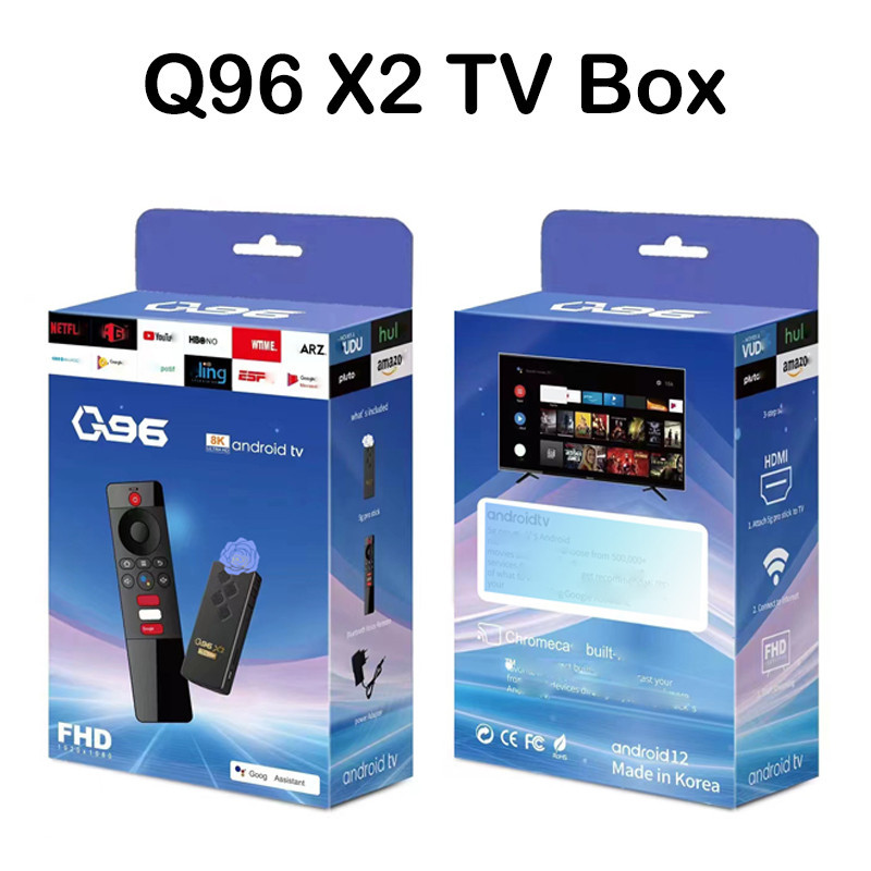 Q96 X2 กล่องทีวี 4K Network TV-set Box Android TV Box Network Player | Shopee Thailand