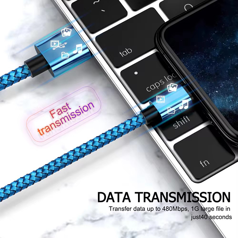 Quick Charge สาย USB สําหรับ IPhone 15 14 13 12 11 Pro Max Xs X XR 8 7 6 6s Plus SE 2 Apple IPad ...