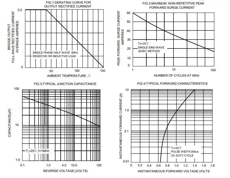 10-20pcs DB207 KBP307 Rectifier ไดโอด DIP4 2A 3A 700V 1,000V Bridge ...