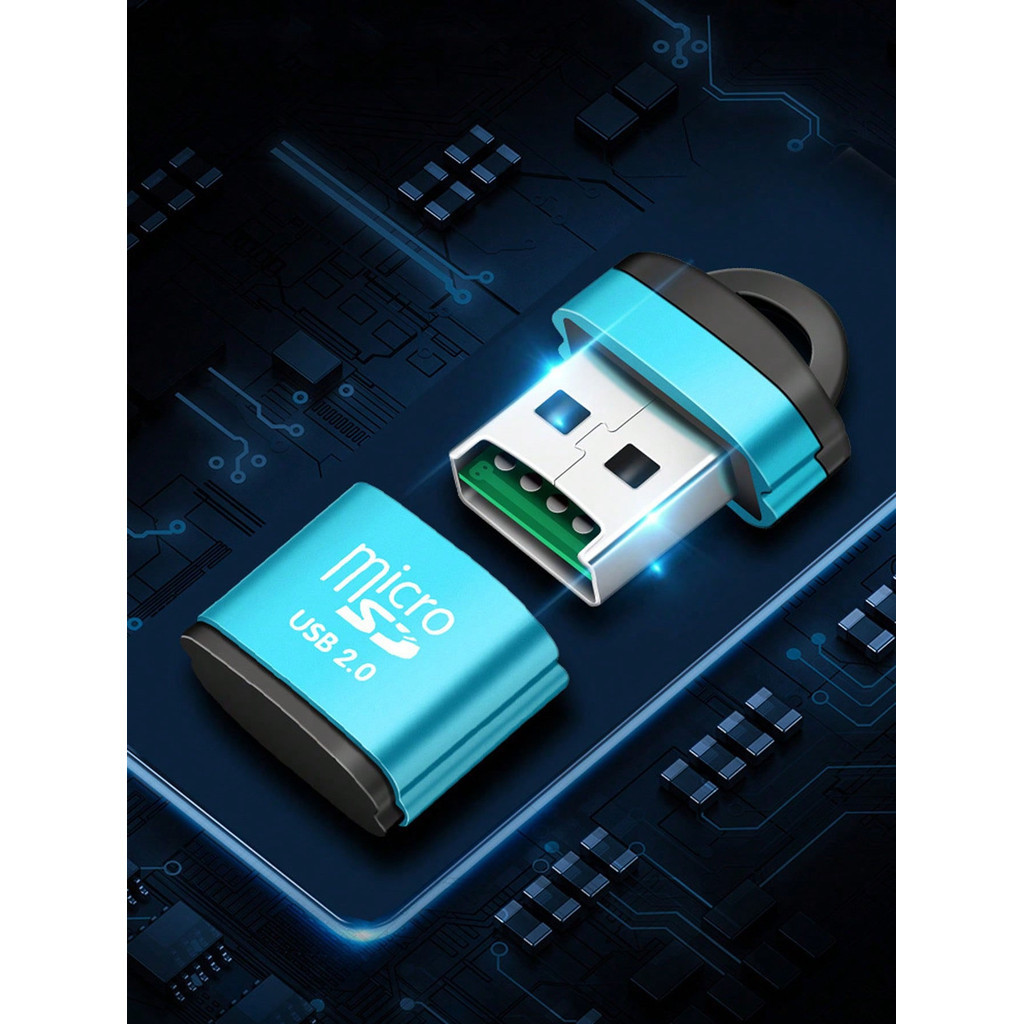 Ubs2.0 เครื่องอ่านการ์ดในรถยนต์ TF การ์ดหน่วยความจํามือถือตัวแปลงขนาด ...