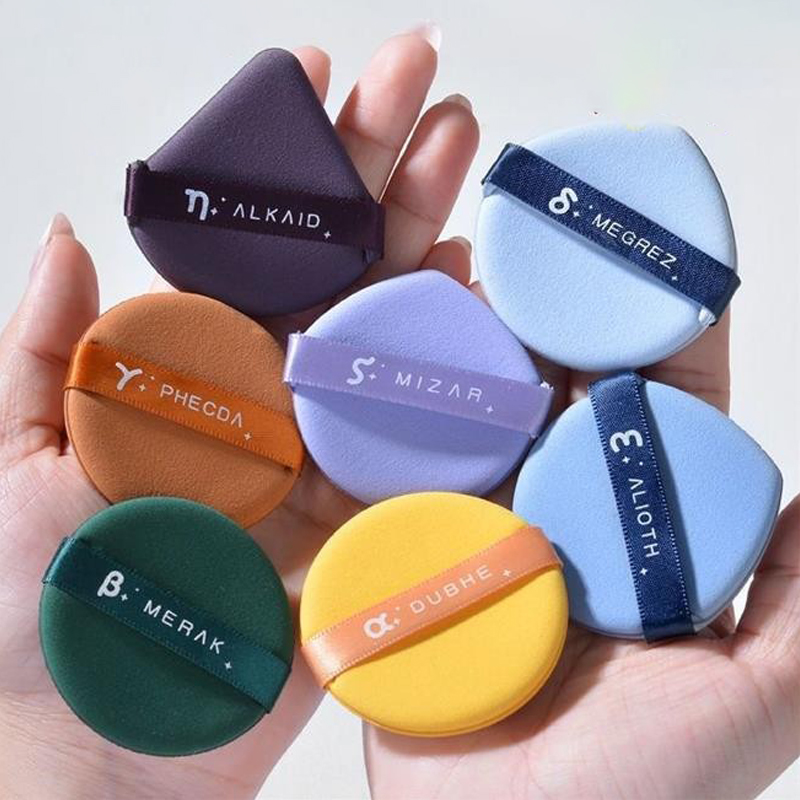 Big Dipper Air Cushion Powder Puffs Set, ฟองน้ําแต่งหน้าเนื้อนุ่ม, แบบ ...