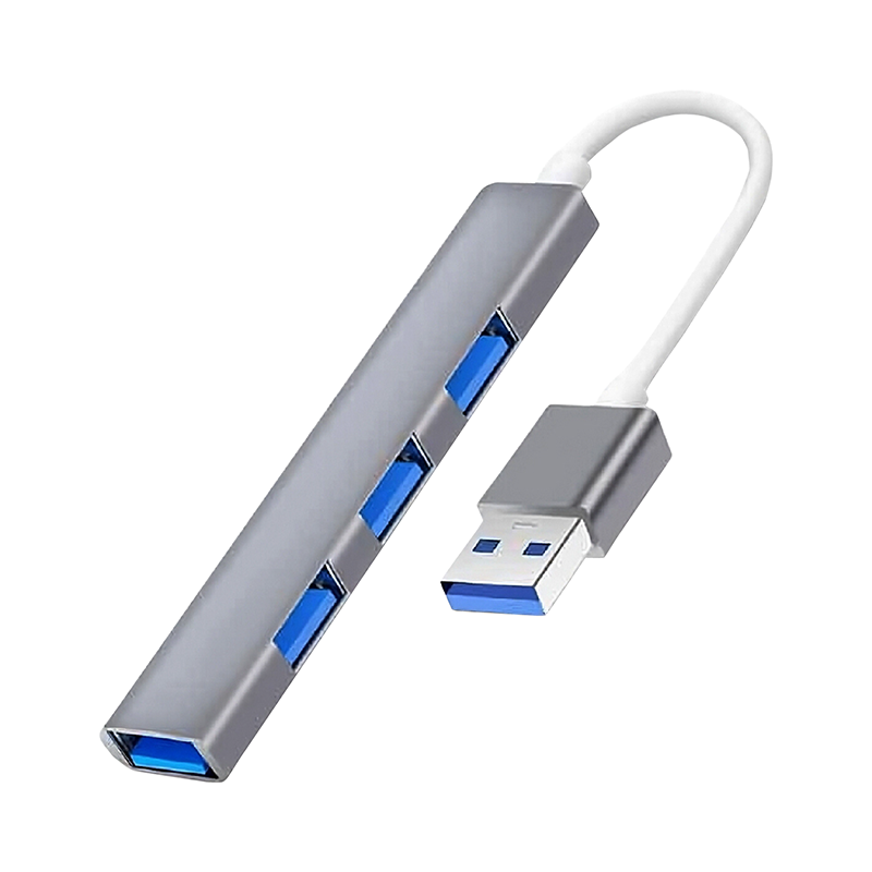 HUB Adapter สำหรับ PC /NOTEBOOK /LABTOP ความเร็วสูง 4 พอร์ตฮับ USB 3.0 ...