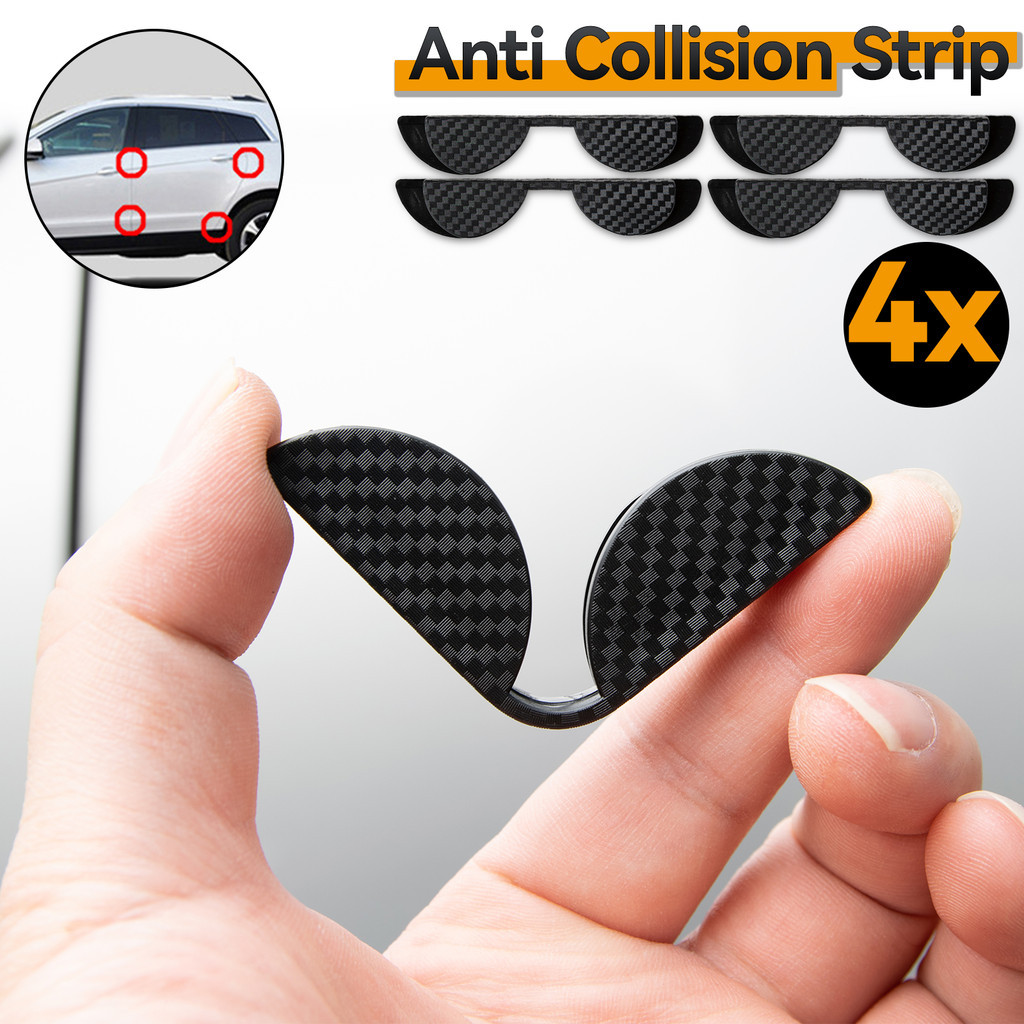 4pcs รถมุมประตูกันชน Anti Collision Protector สติกเกอร์อัตโนมัติ DIY ...