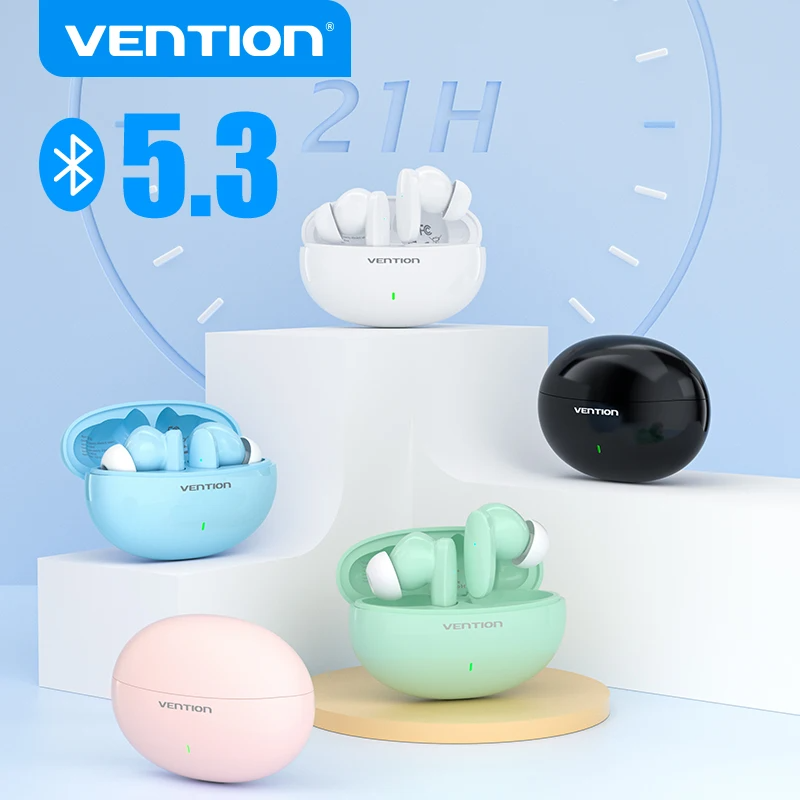 Vention NEW HiFun ANC TWS หูฟังบลูทูธ 5.3 หูฟังตัดเสียงรบกวนแบบแอคทีฟ ...