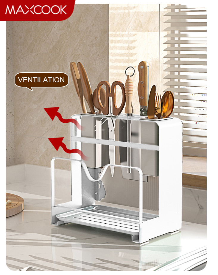 Maxcook KITCHEN STORAGE RACK สําหรับเขียง, KNIVES, CULTERIES | Shopee ...