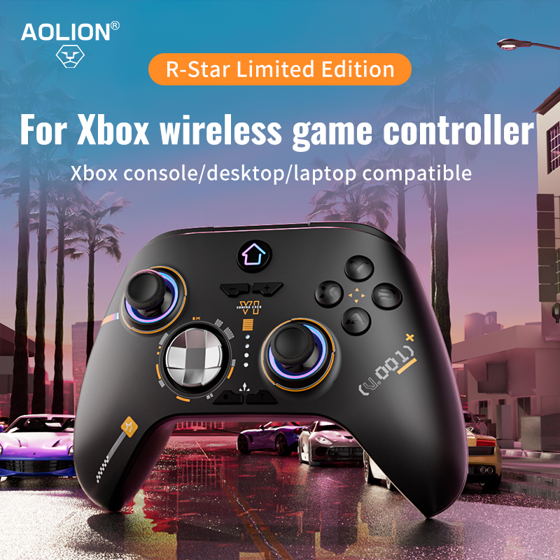 Aolion ไร้สาย 2.4G Gaming Controller สําหรับ XBOX One Series X/S Hall ...