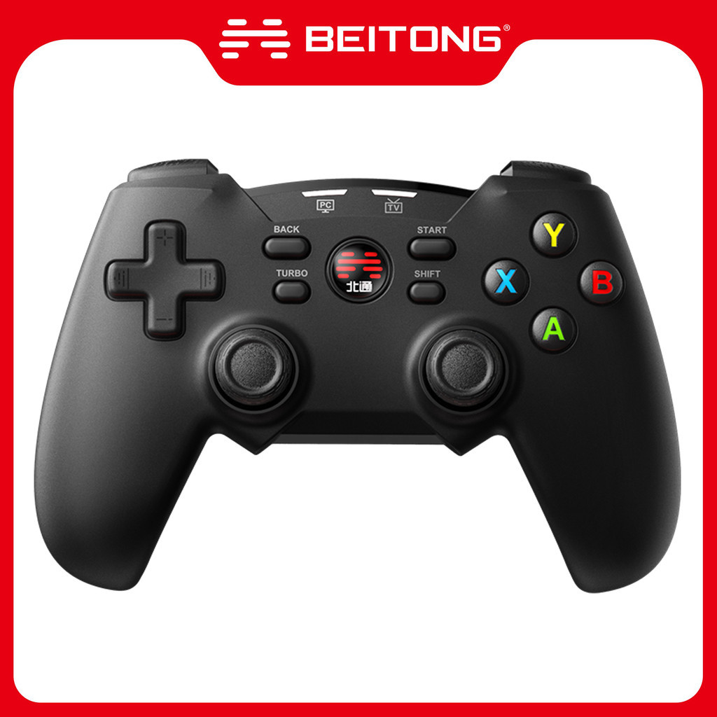 Beitong BAT4 คอนโทรลเลอร์เกมไร้สายแบบมีสาย Gamepad สําหรับ PC Steam ...