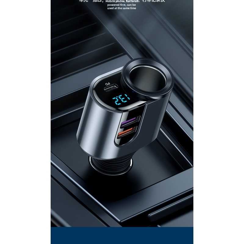 ที่ชาร์จแบตในรถ 66ว ชาร์จเร็ว แอปเปิล พีดี30ว แฟลชชาร์จปลั๊กสวิตช์ ...