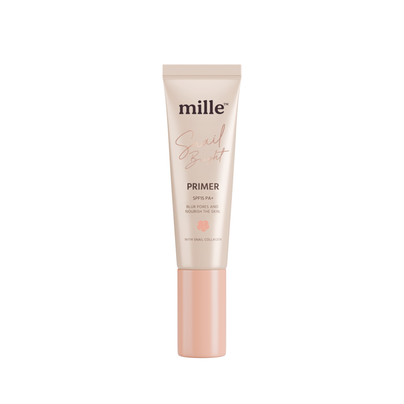 Mille ไพร์มเมอร์คอลลาเจน Snail Bright Primer 30g | Shopee Thailand