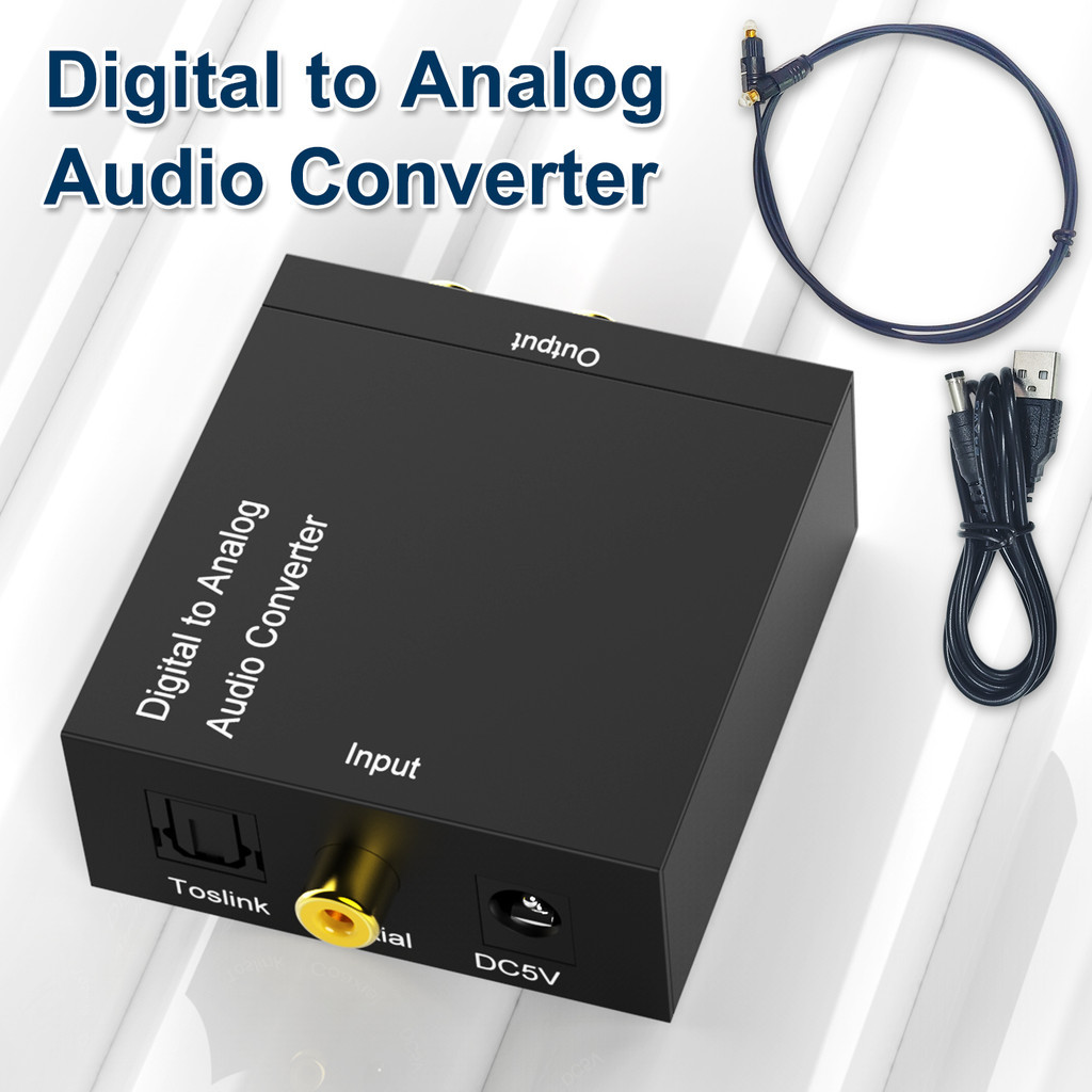 192khz Digital to Analog Audio Converter DAC Digital SPDIF Optical to ...