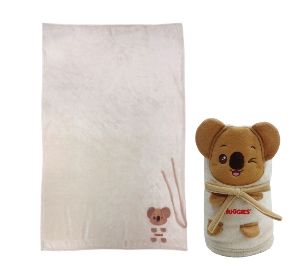 [Gift] Huggies Baby Animal Blanket ฮักกี้ส์ ผ้าห่มลายสัตว์สุดน่ารัก ...