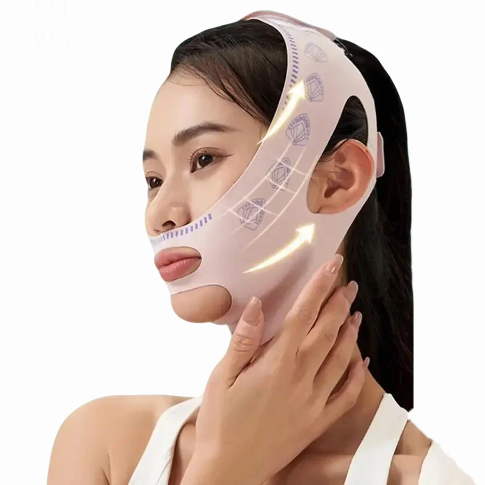 Chin Cheek Slimming Bandage – V Shape Shaper, Lifting Mask & เครื่องมือ ...
