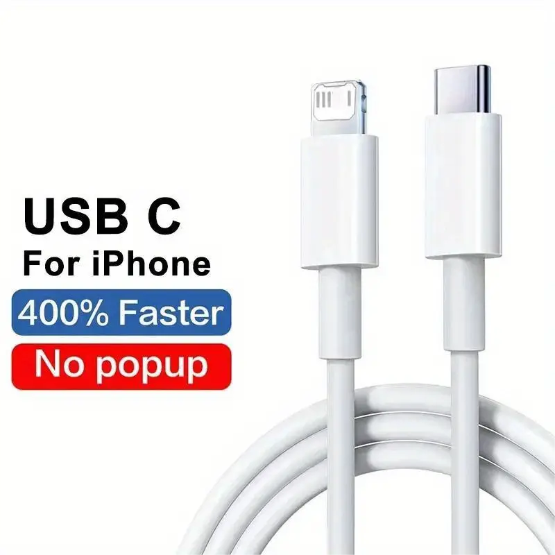 สายชาร์จ USB Type C เป็น L PD USB สำหรับ iPh 14 13 12 11 Pro Max X XR ...