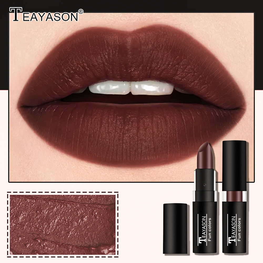 TEAYASON ลิปสติกสีสันสดใสที่ให้ความชุ่มชื้น กันเลอะ สำหรับงานเทศกาล ...