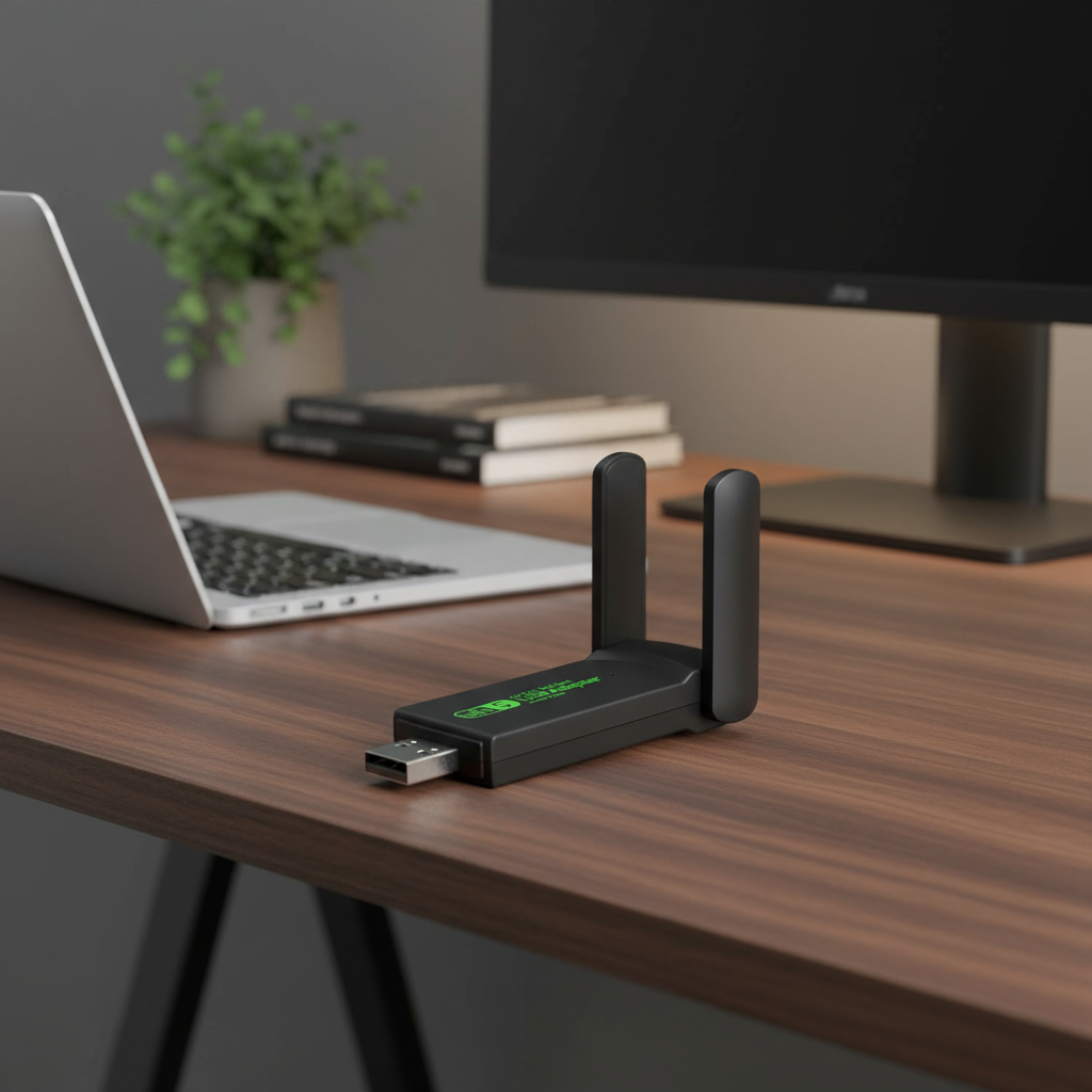 อะแดปเตอร์ USB WiFi 650Mbps แบบไม่มีไดรเวอร์พร้อม Realtek RTL8811 ...