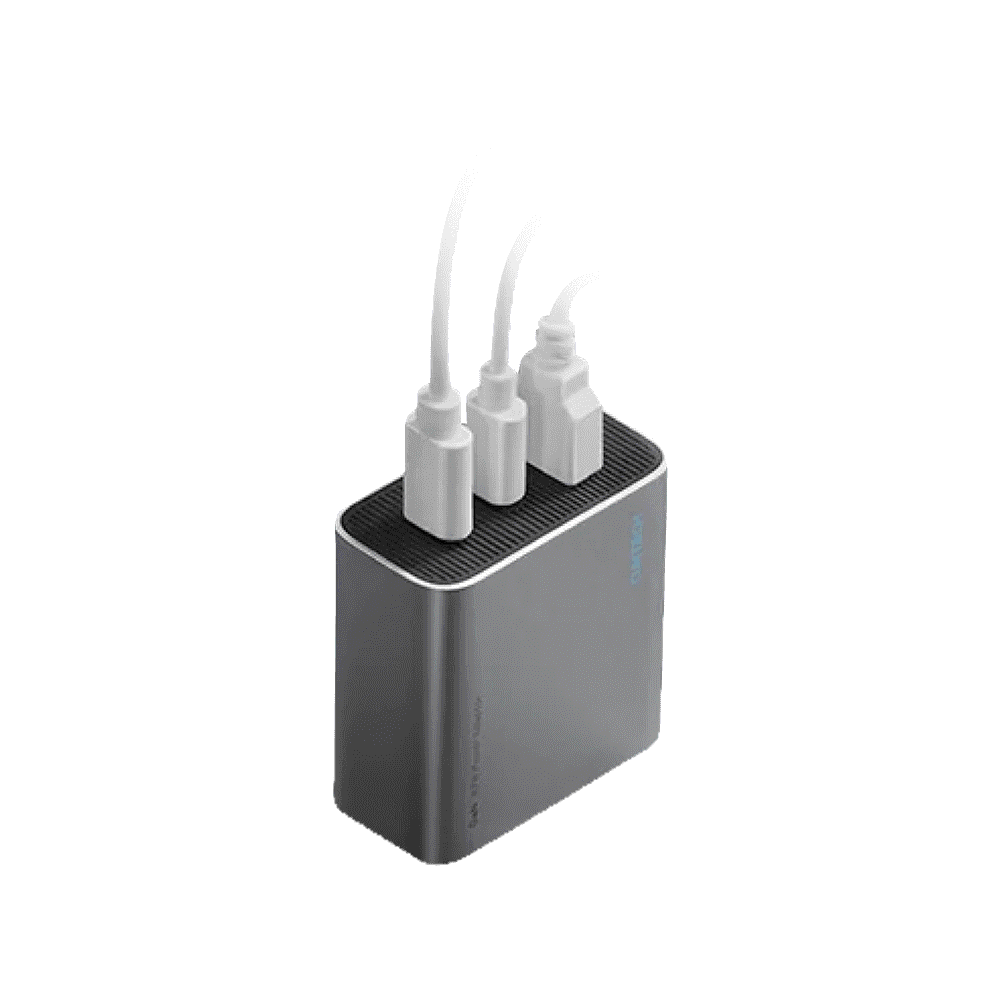 [879 ดูโค้ดรูป 2] ZMI CUKTECH A15C GaN3 67W หัวชาร์จ 3 พอร์ต 2 USB-C ...
